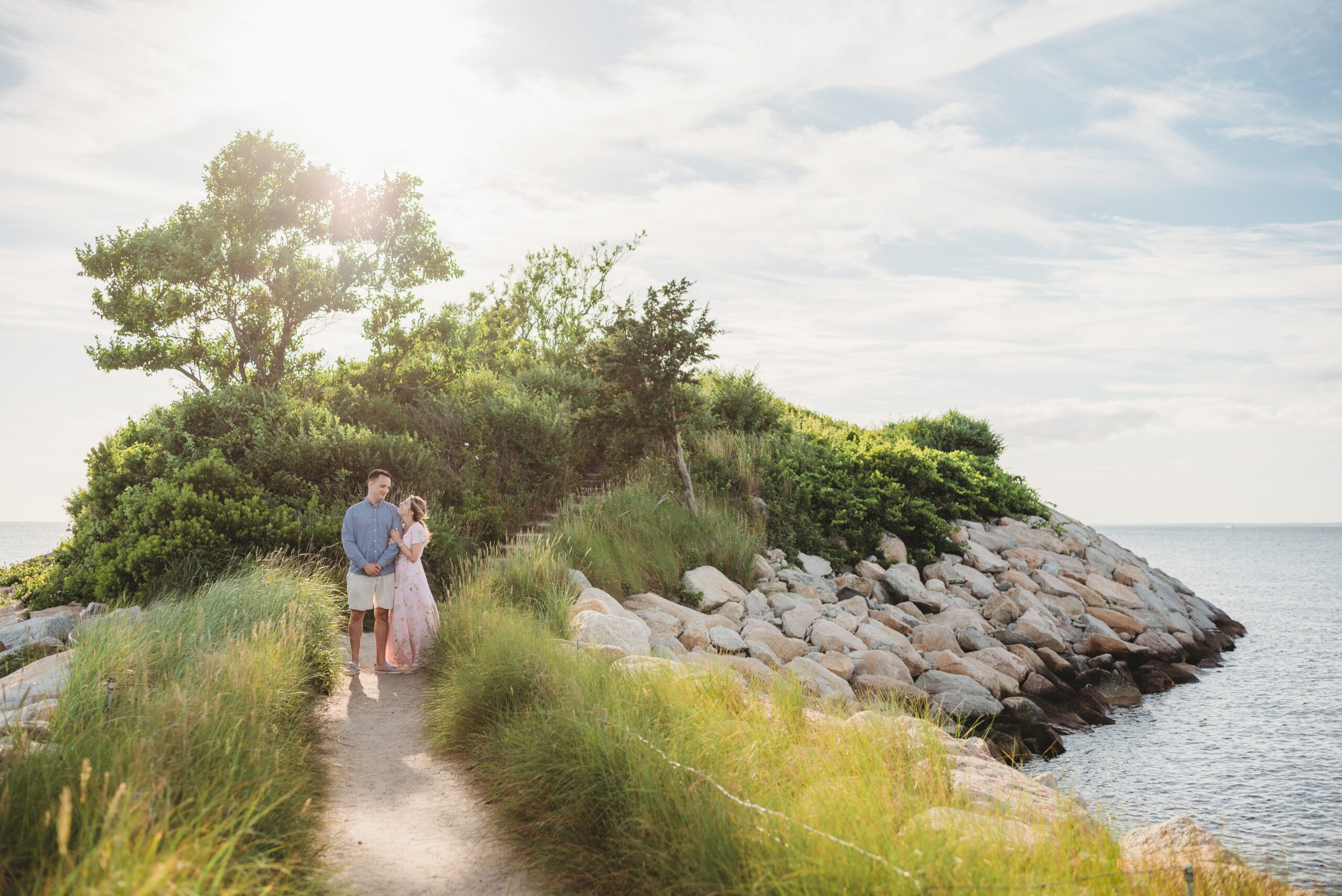 Engagement - The Knob in Woods Hole on Cape Cod in Massachusetts ...